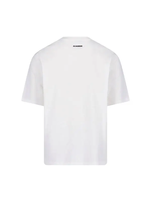 JIL SANDER T-shirt "photo Print - White