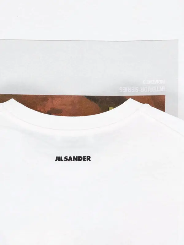 JIL SANDER T-shirt "photo Print - White