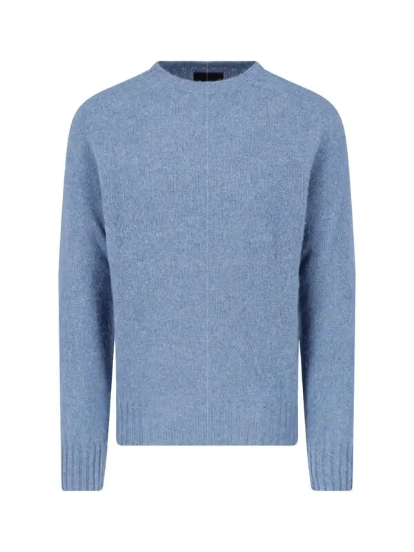 Howlin' Sweater "birth Of The Cool" In Light Fine Wool By