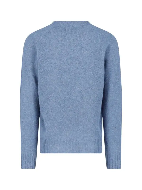 Howlin' Sweater "birth Of The Cool" In Light Fine Wool By