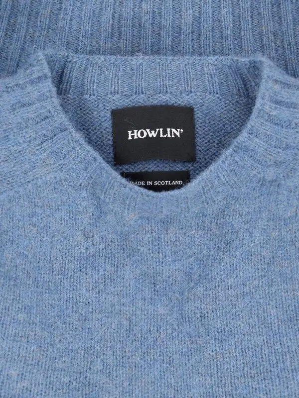 Howlin' Sweater "birth Of The Cool" In Light Fine Wool By