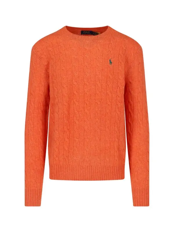 Polo Ralph Lauren Cable-knit Logo Sweater