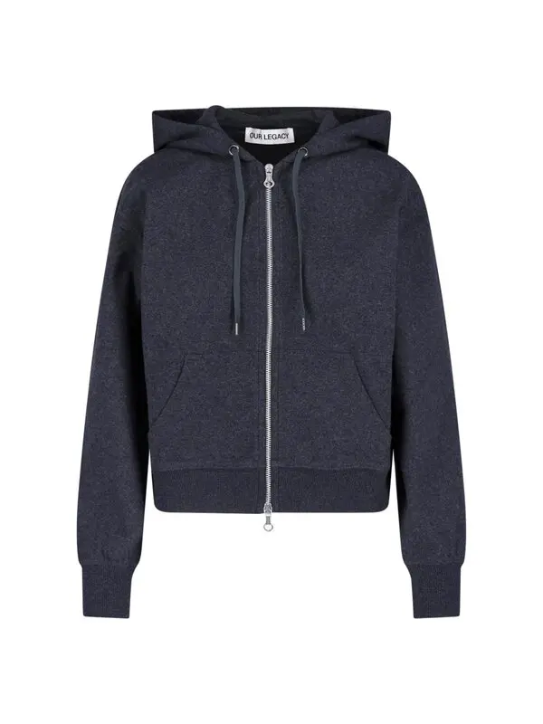 Our Legacy Zip Hoodie "rascal - Black