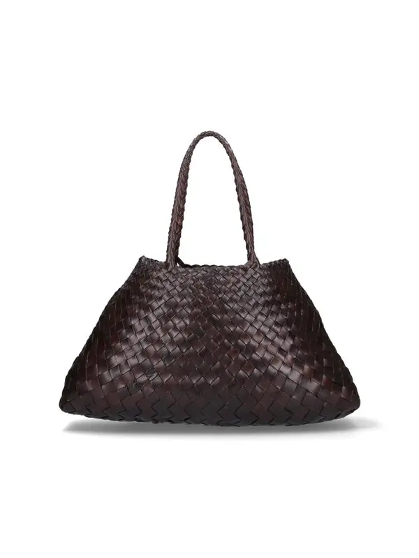 Dragon Diffusion Tote Bag "santa Croce - Brown