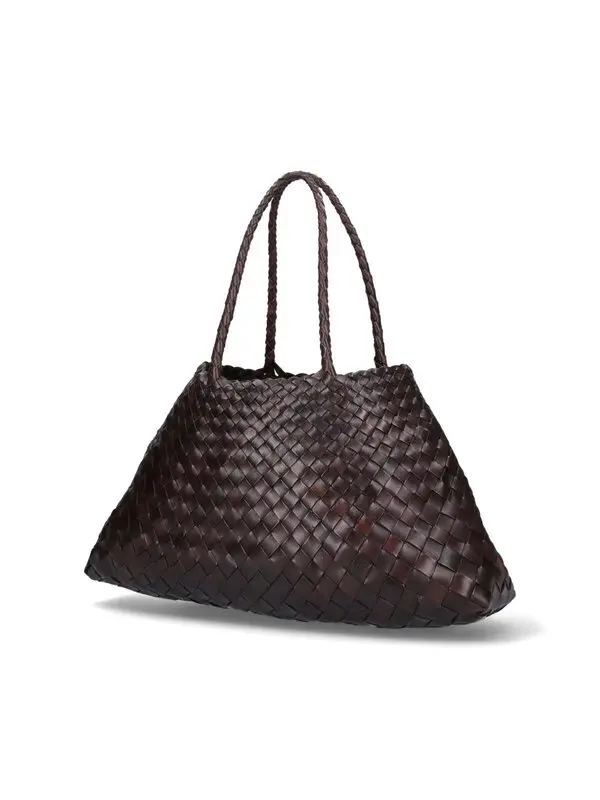 Dragon Diffusion Tote Bag "santa Croce - Brown