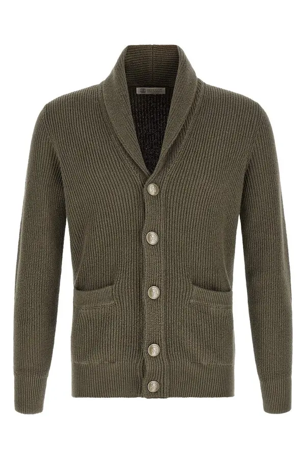 Brunello Cucinelli Malfilé Cotton Cardigan