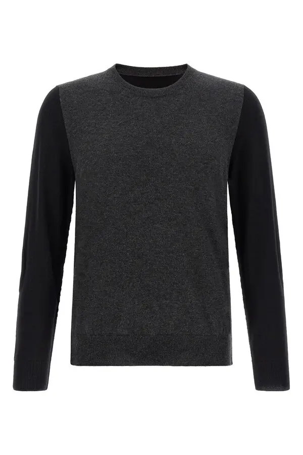 MAISON MARGIELA Two-tone Wool Sweater