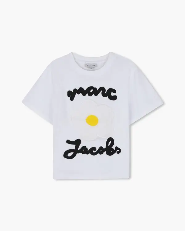 Marc Jacobs The Daisy Logo T-shirt In Size