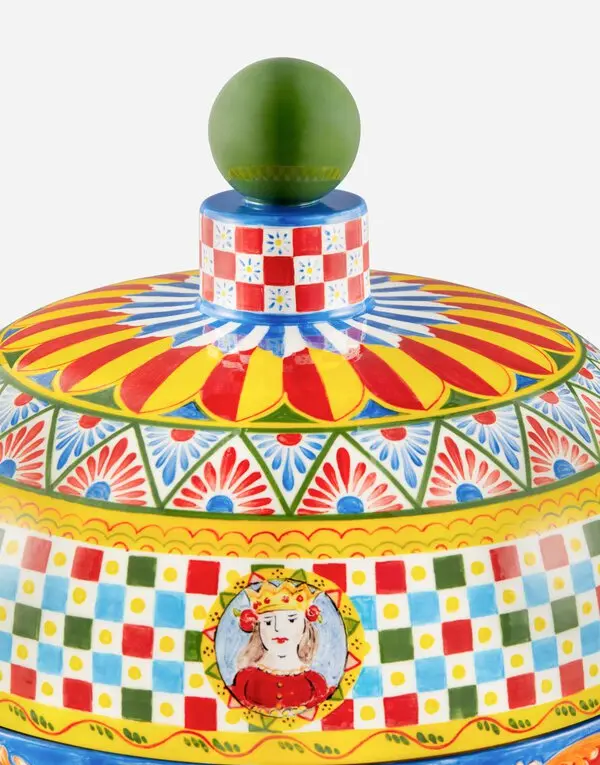 Dolce & Gabbana Decorative Ceramic Jar