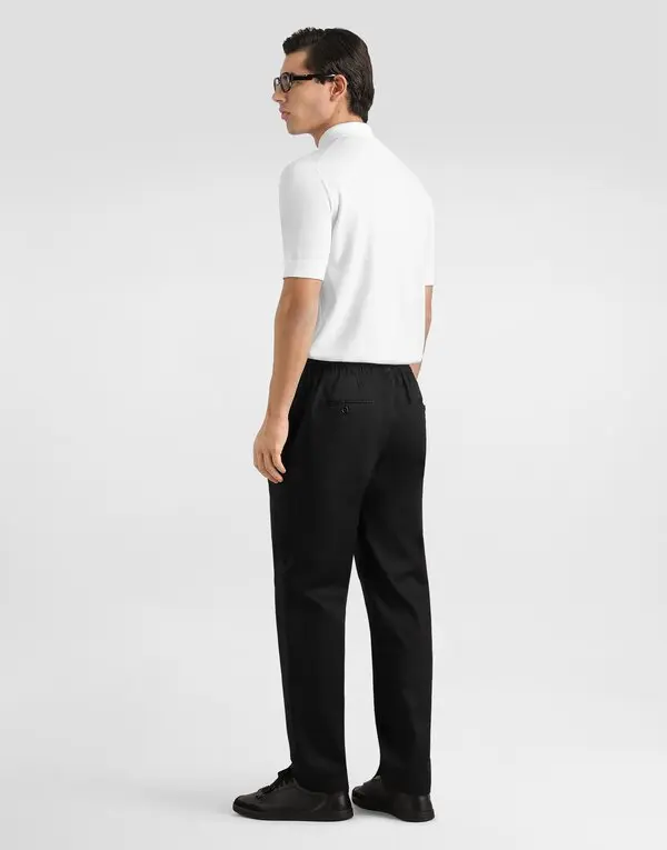 Dolce & Gabbana Wool Polo Shirt