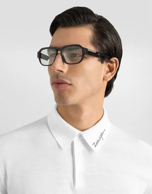 Dolce & Gabbana Wool Polo Shirt