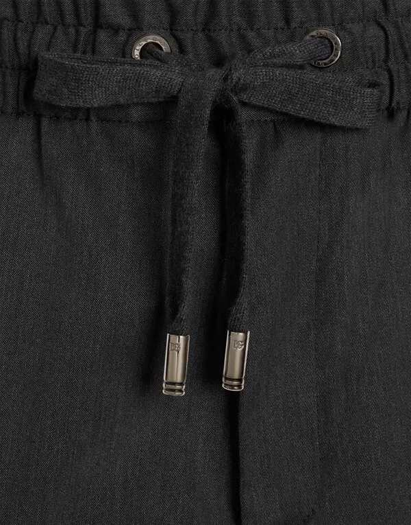 Dolce & Gabbana Technical Wool Jogging Trousers
