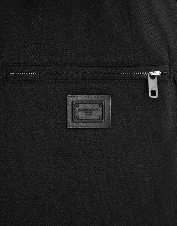 Dolce & Gabbana Technical Wool Jogging Trousers