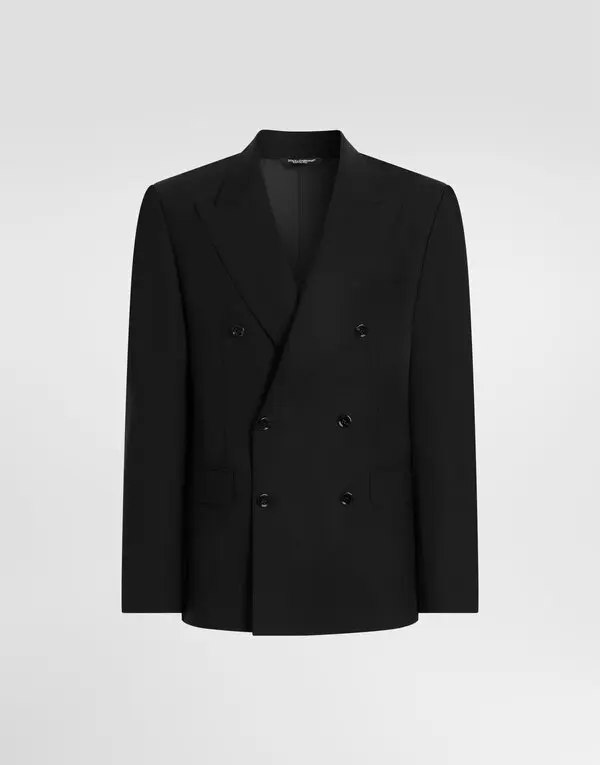 Dolce & Gabbana Sicilia Light Double-breasted Wool Jacket