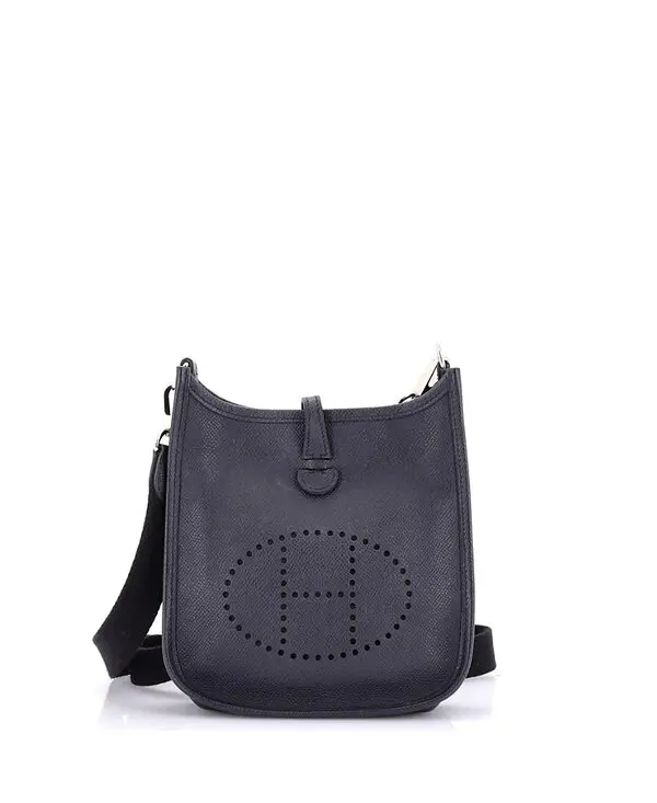 Hermès Tpm Evelyne Epsom Crossbody - Blue