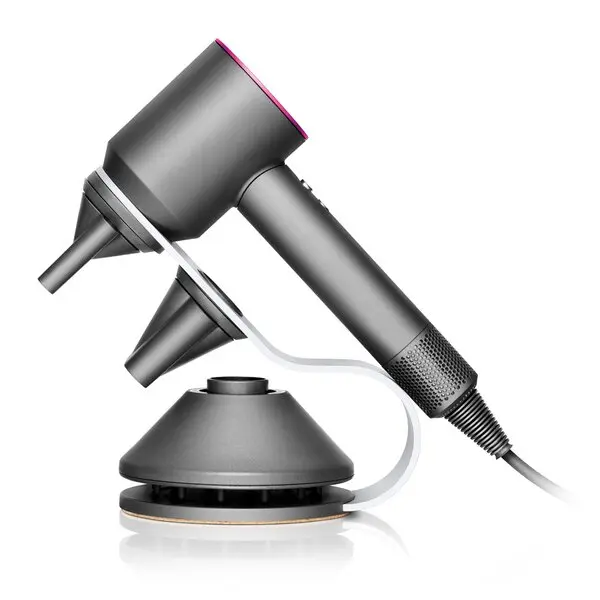 DYSON Supersonic Hair Dryer + Stand Iron/fuschia