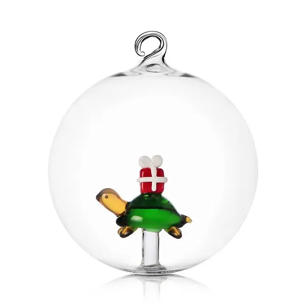 ICHENDORF MILANO Woodland Tales Turtle Christmas Ball