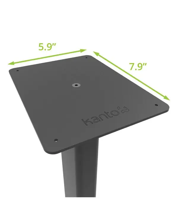 KANTO St 28" Universal Bookshelf Speaker Floor Stand Pair