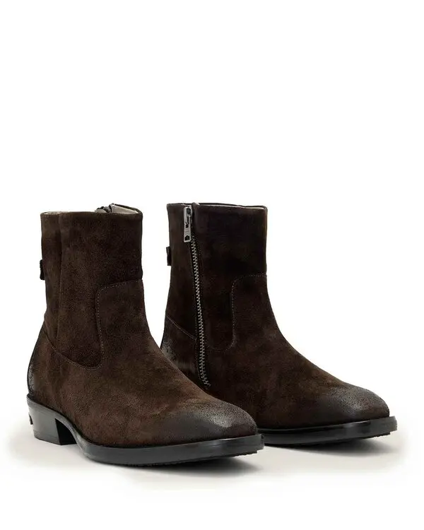 ALLSAINTS Basel Suede Zip Boots