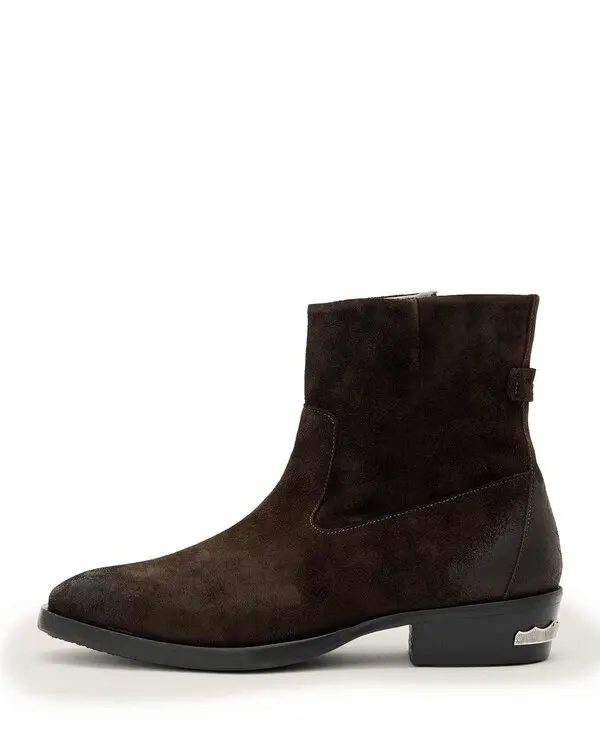 ALLSAINTS Basel Suede Zip Boots