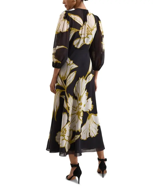 PHASE EIGHT Eve Blouson Sleeve Maxi Dress