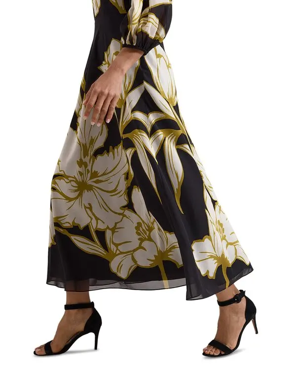 PHASE EIGHT Eve Blouson Sleeve Maxi Dress