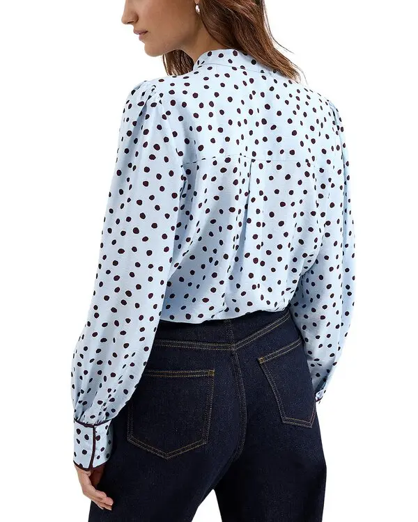 PHASE EIGHT Coco Tie Neck Blouse