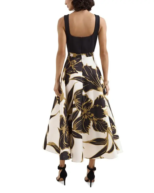 PHASE EIGHT Delie Square Neck Maxi Dress