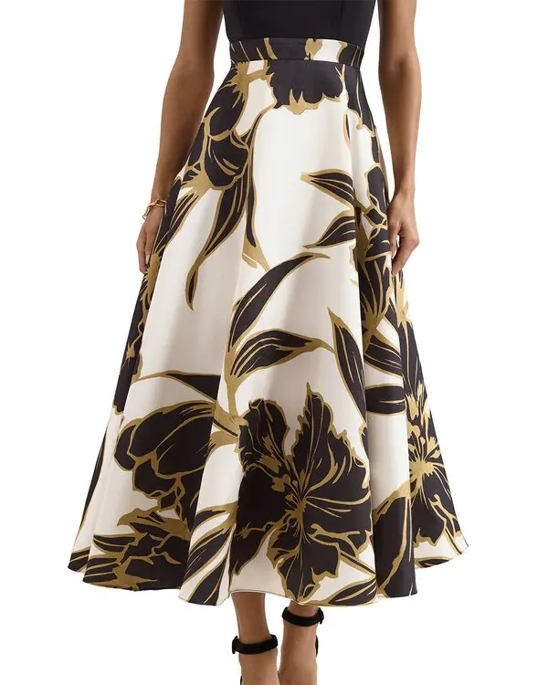 PHASE EIGHT Delie Square Neck Maxi Dress