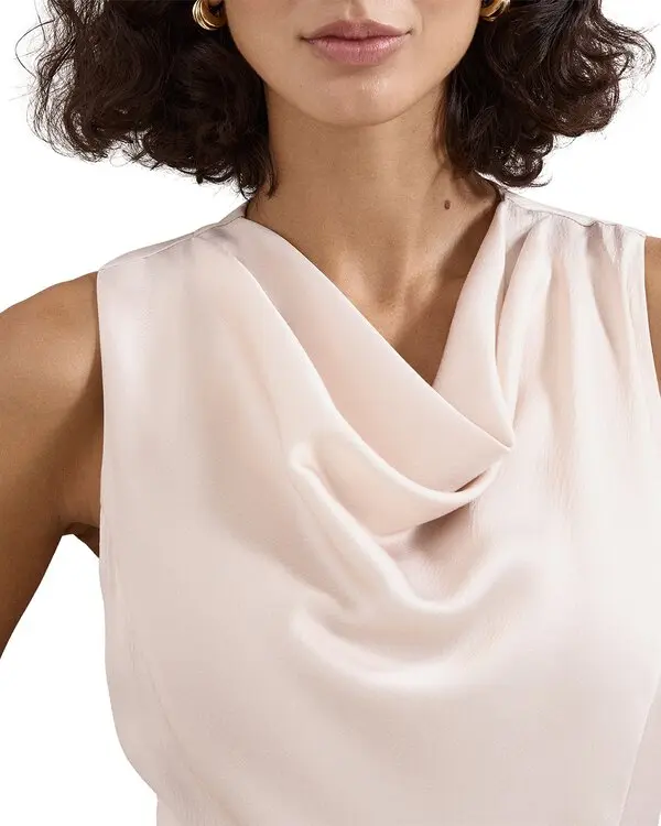 PHASE EIGHT Petites Cheryl Cowl Neck Ombre Midi Dress