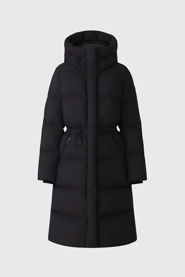 Mackage Ishani-sc Soft Crinkle Long Jacket