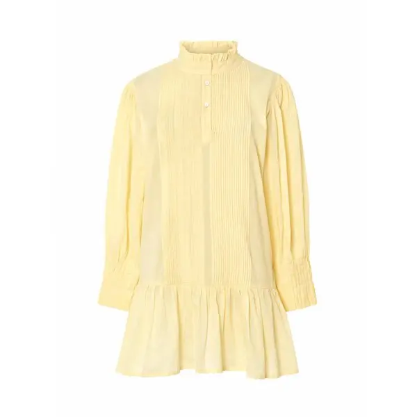 PAR Y ESCALA Sequin Ruffle Mini Dress