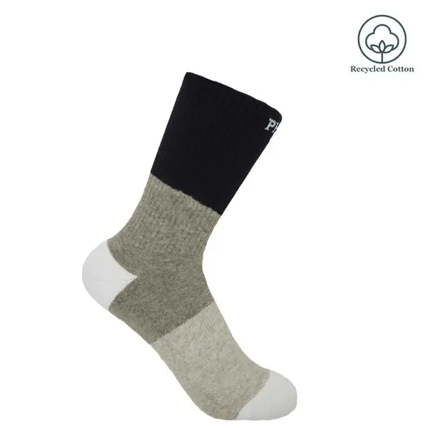 PEPER HAROW - MADE IN ENGLAND Recycled Sport Socks Black