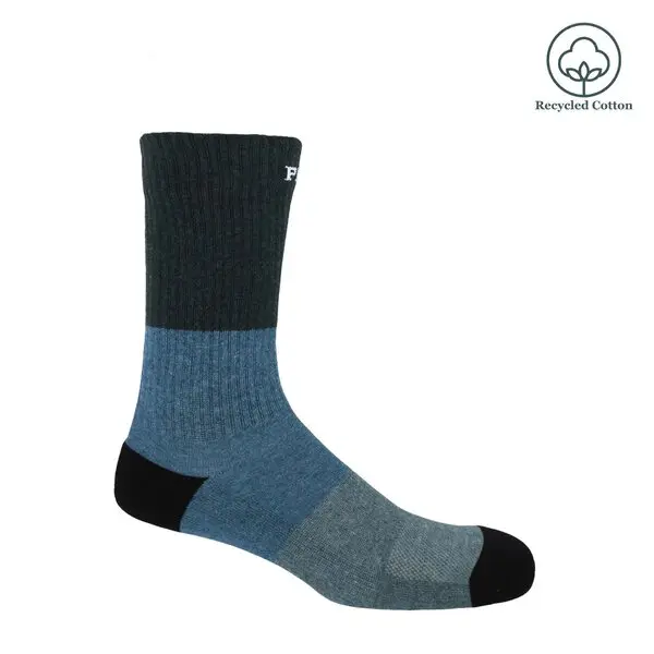 PEPER HAROW - MADE IN ENGLAND Recycled Sport Socks Navy - Blue