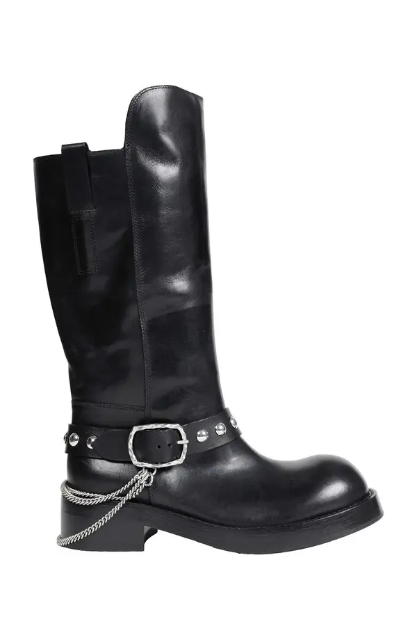 ANN DEMEULEMEESTER Edeed Riding Boots