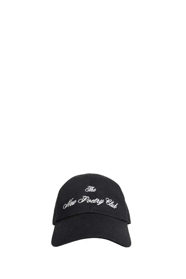 ANN DEMEULEMEESTER The New Poetry Club Baseball Cap - Black