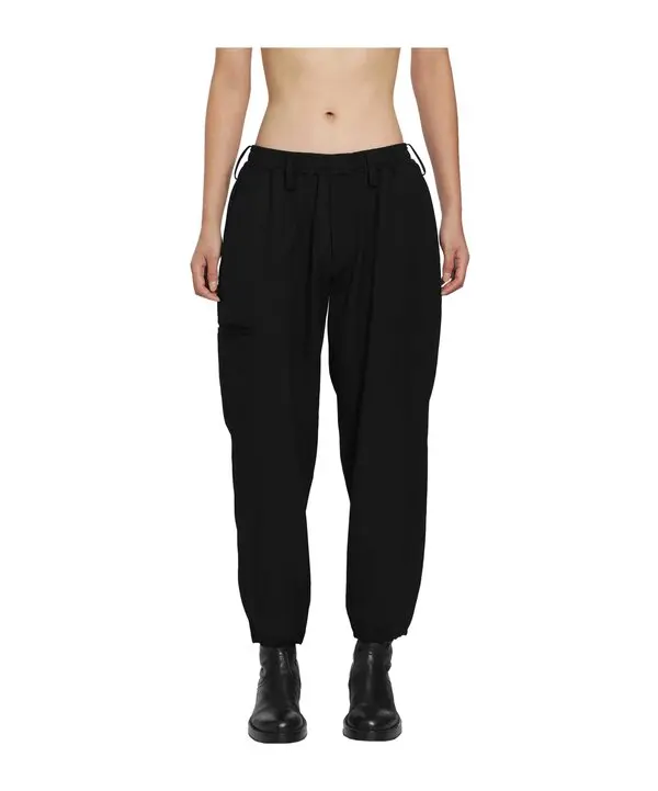 Yohji Yamamoto Ribbed Casual Trousers