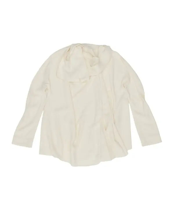 TOTEME Asymmetric Draped Cady Blouse - No