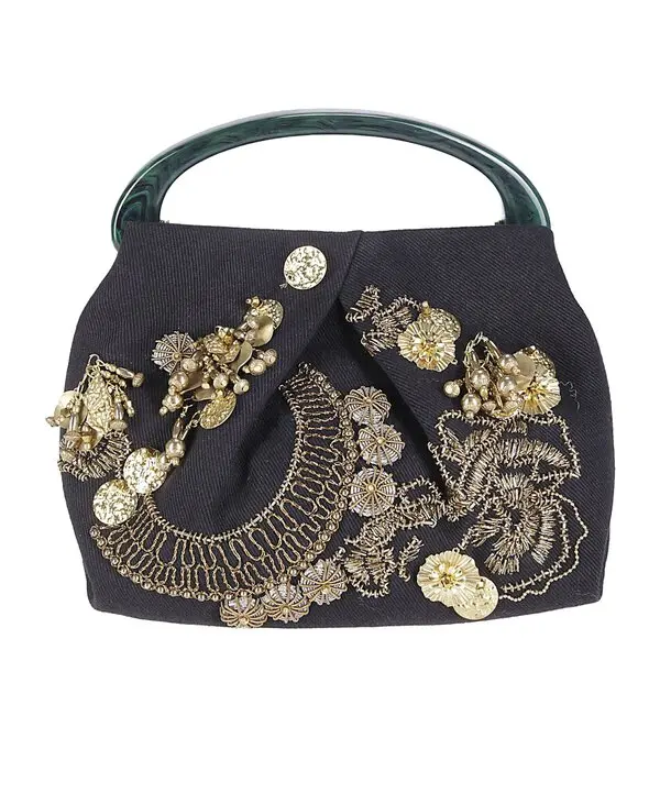 Dries Van Noten Printed Handbag