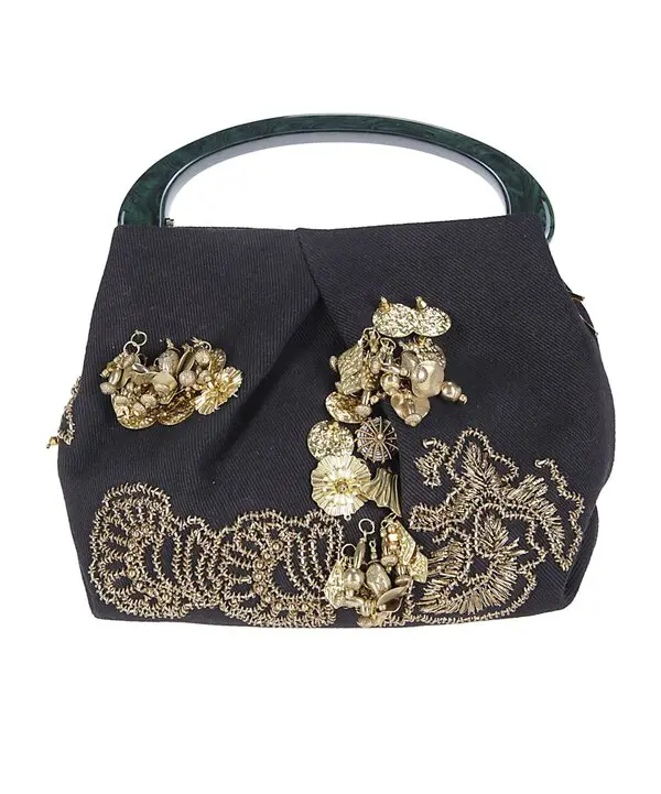 Dries Van Noten Printed Handbag