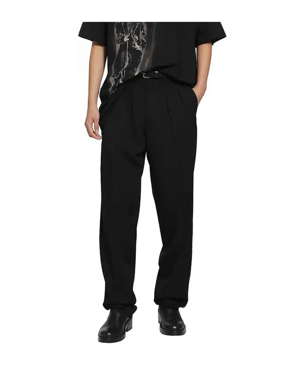 Yohji Yamamoto Double-pleated Casual Trousers