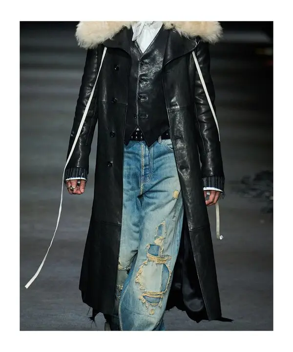 ANN DEMEULEMEESTER Studded Belt