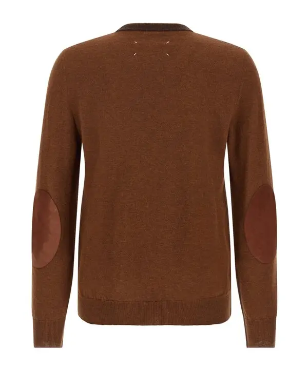 MAISON MARGIELA Two-tone Wool Crewneck