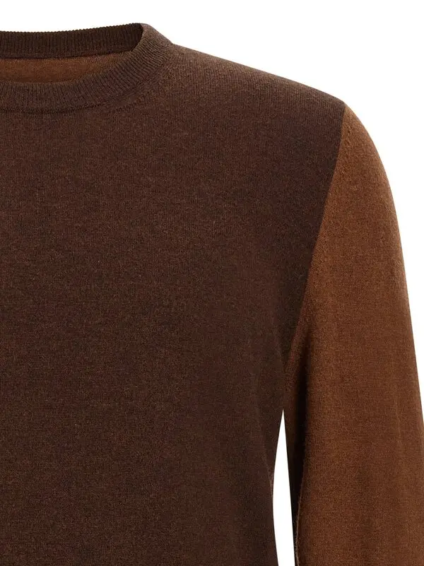 MAISON MARGIELA Two-tone Wool Crewneck