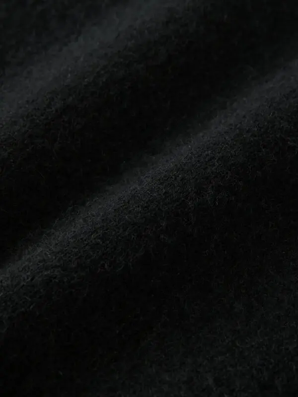 Studio Nicholson Aurel Half-placket Vest - Black