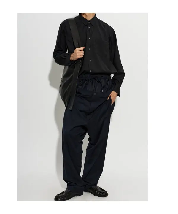 VIVIENNE WESTWOOD Elastic Drawstring Cargo Pants - Grey
