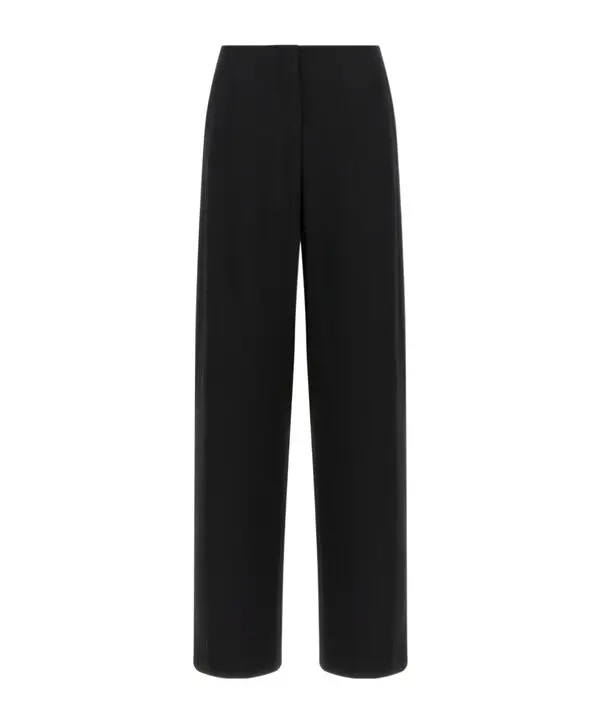 THE ROW Wide-leg Pants - Black