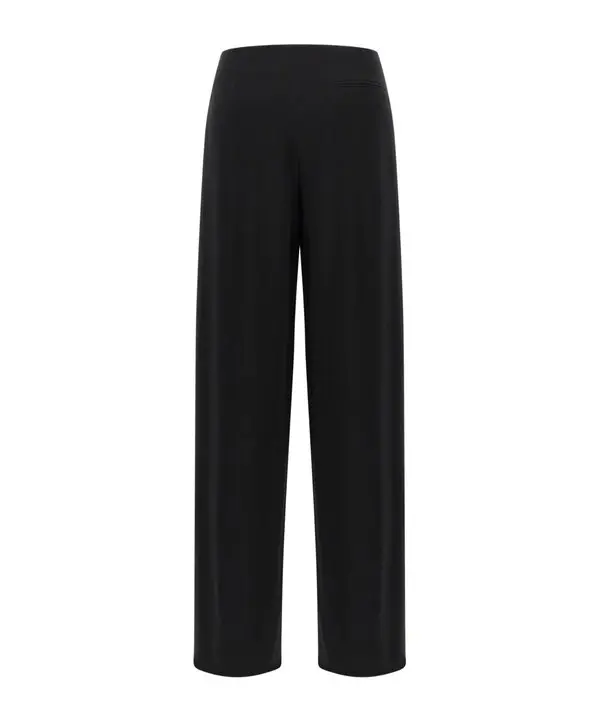 THE ROW Wide-leg Pants - Black