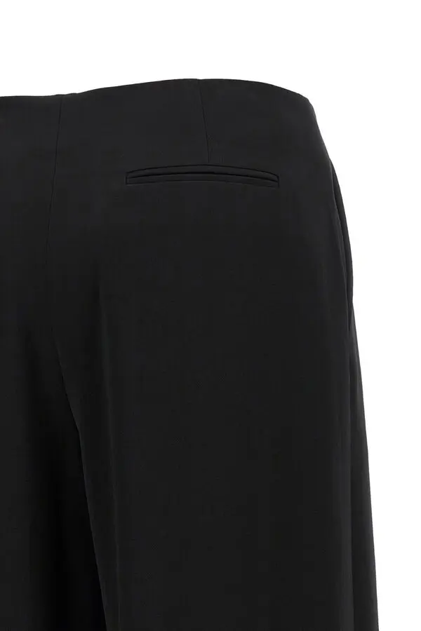 THE ROW Wide-leg Pants - Black