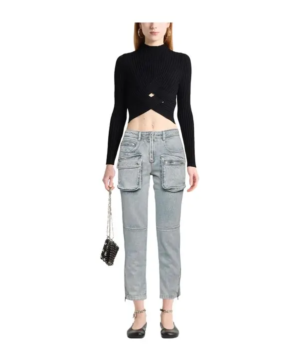 Isabel Marant Étoile Denim Trousers - Gray